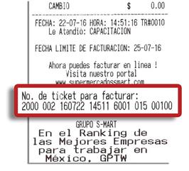 Facturación Smart - Como facturar tus tickets de Smart